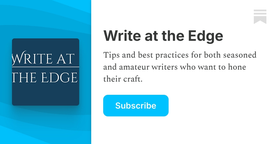 Write at the Edge | Mallary Tenore Tarpley | Substack