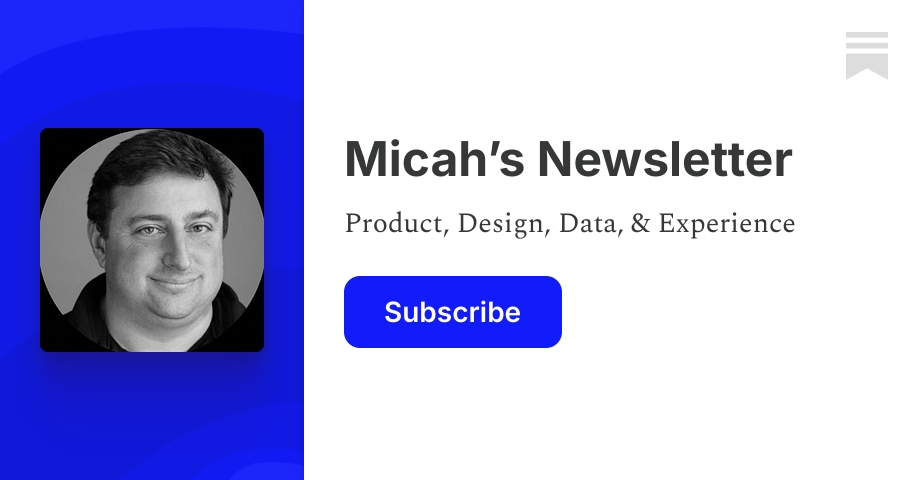 Micah’s Newsletter | Micah Alpern | Substack