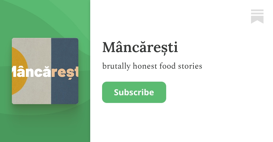 Mâncărești | Anca și Corina | Substack
