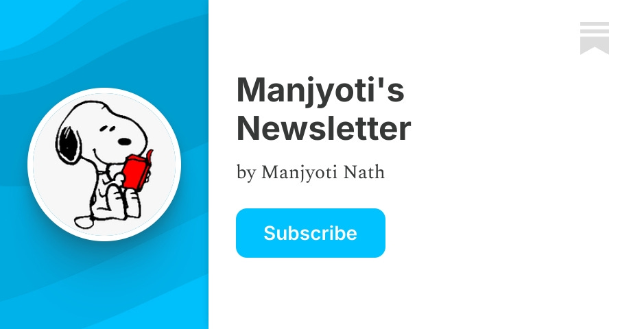 Manjyoti's Newsletter | Manjyoti Nath | Substack