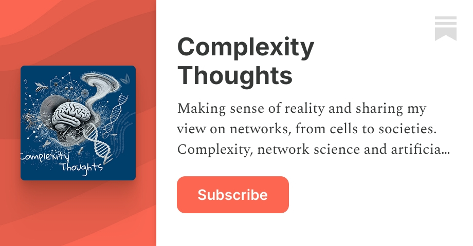 Complexity Thoughts | Manlio De Domenico | Substack