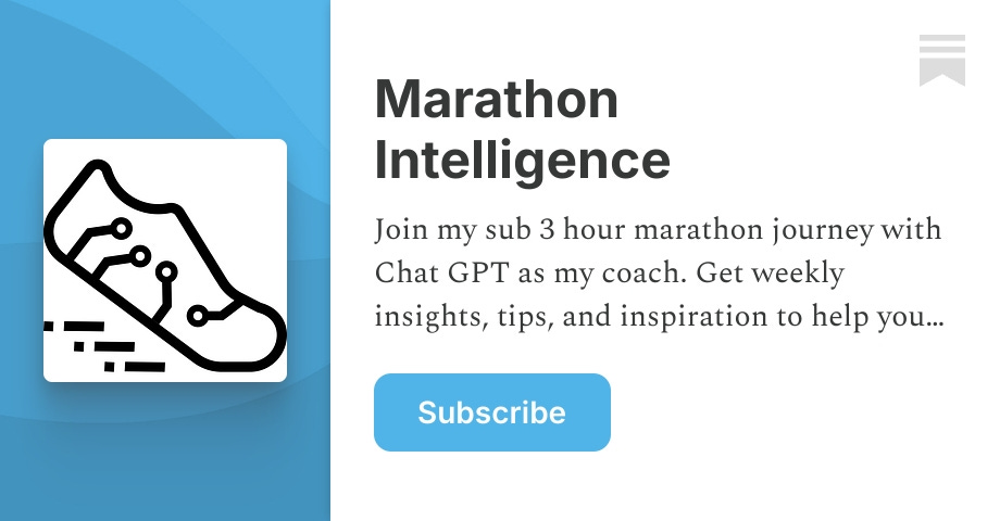 Marathon Intelligence | Substack