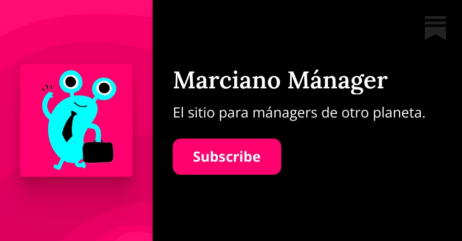 Marciano Mánager | Substack