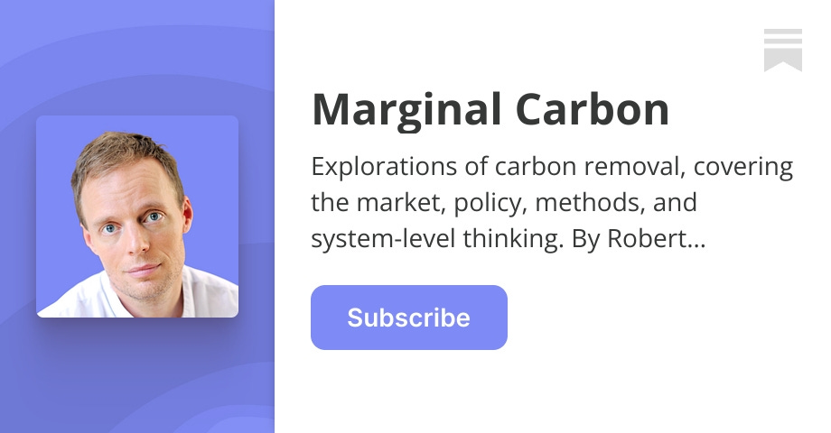 Marginal Carbon | Robert Höglund | Substack