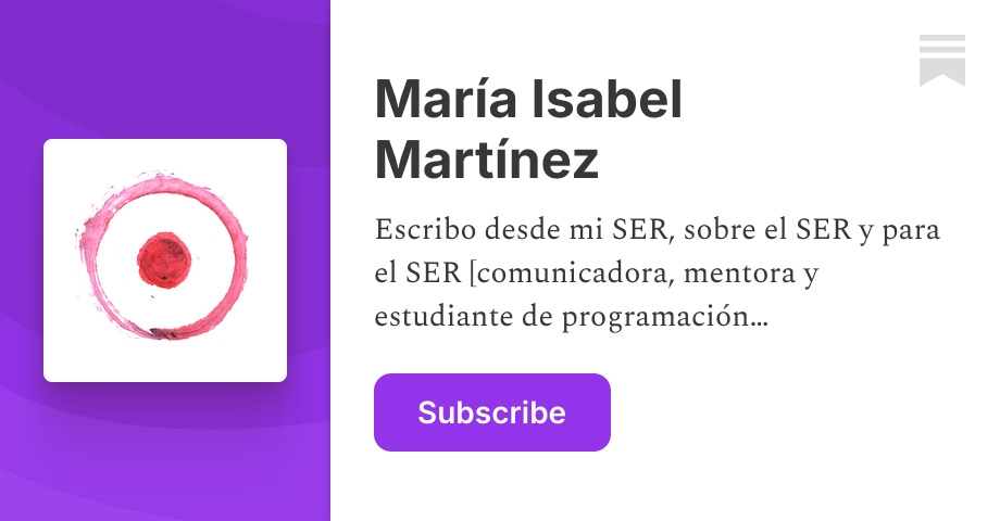 María Isabel Martínez | Substack