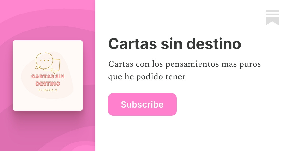 Cartas sin destino | Maria Laura Gutierrez | Substack