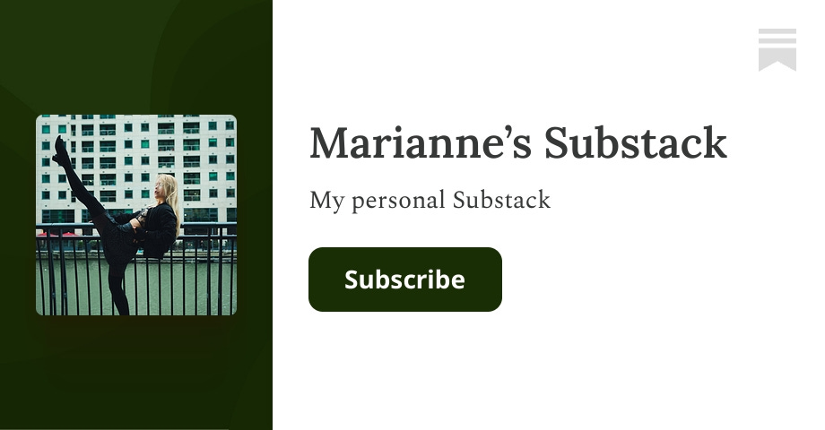 Marianne’s Substack | Marianne Cecilia Cole | Substack