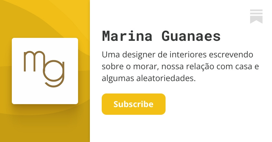 Marina Guanaes | Marina Guanaes | Substack