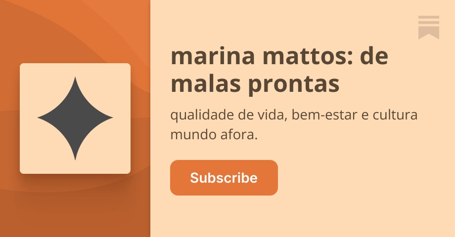 marina mattos: de malas prontas | Substack