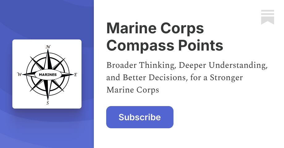 Marine Corps Compass Points | Substack