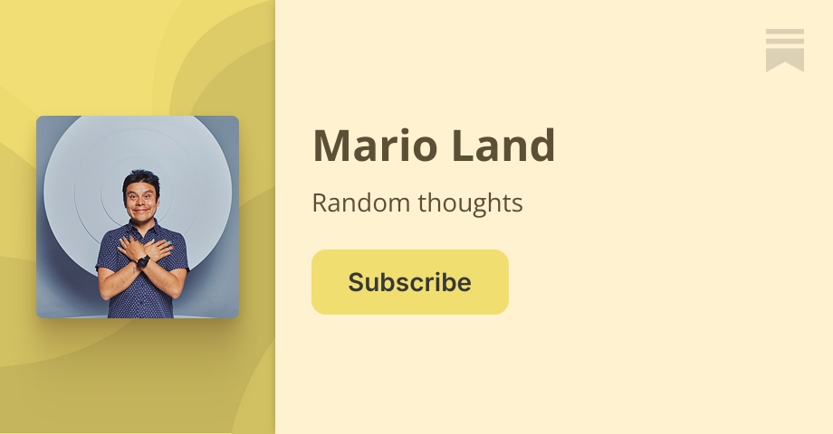 Mario Land | Substack