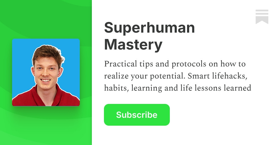 How To Hack Your Life | Marius Norheim | Substack