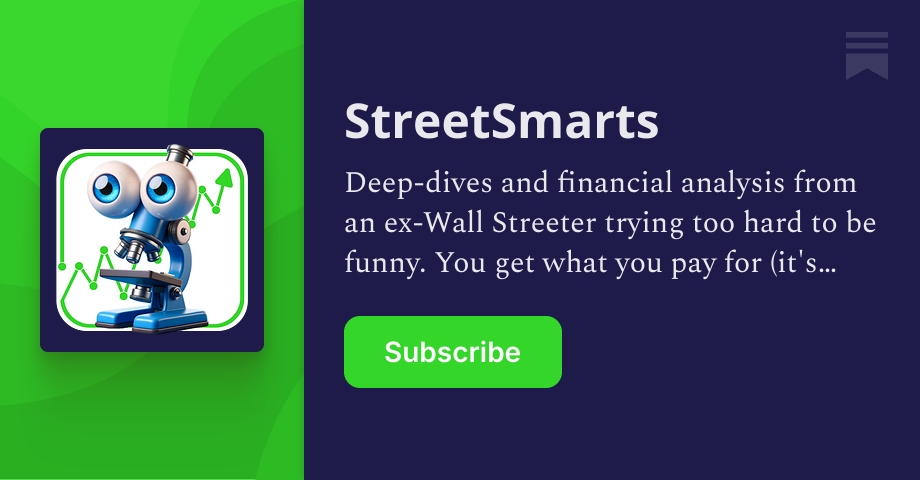 StreetSmarts | MarketLab | Substack