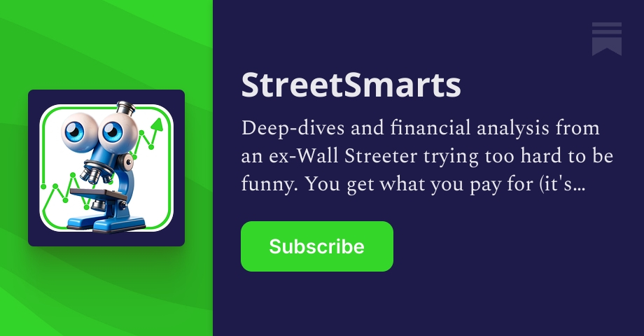 StreetSmarts | MarketLab | Substack