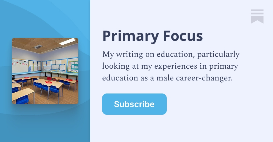 Primary Focus | Mark Goodrich | Substack