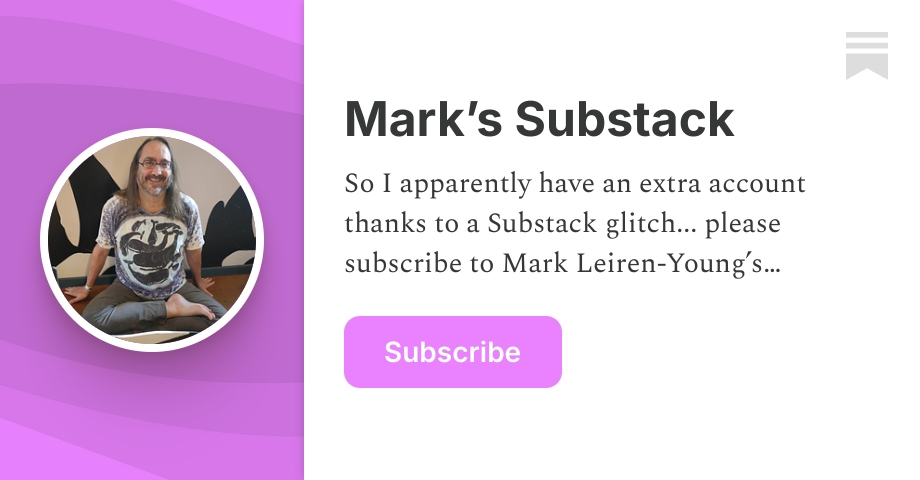 Mark’s Substack | Substack