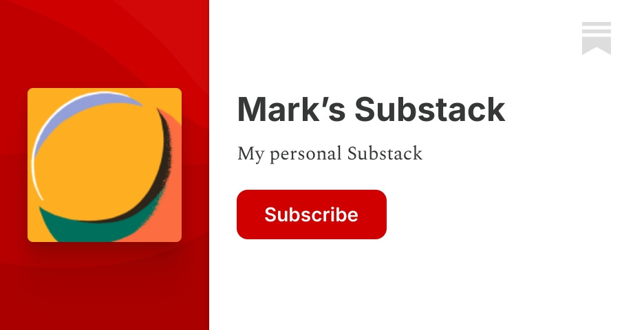 Mark’s Substack | Mark Macias | Substack