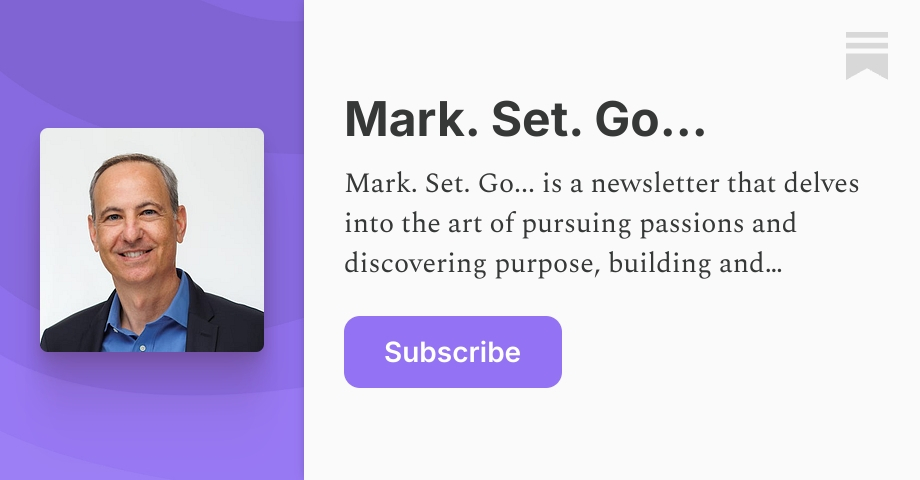 About - Mark. Set. Go...