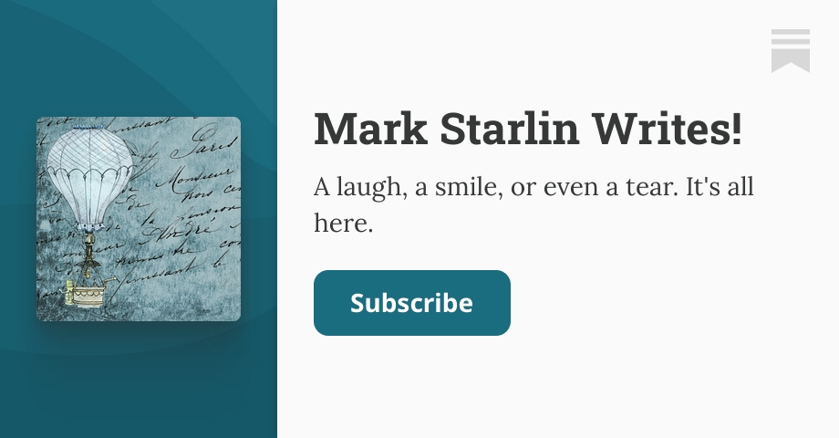 Mark Starlin Writes! | Substack