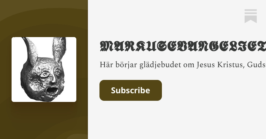 𝕸𝕬𝕽𝕶𝖀𝕾𝕰𝖁𝕬𝕹𝕲𝕰𝕷𝕴𝕰𝕿 | Markus | Substack