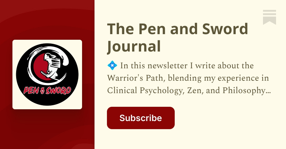 The Pen and Sword Journal | Martial X | Substack