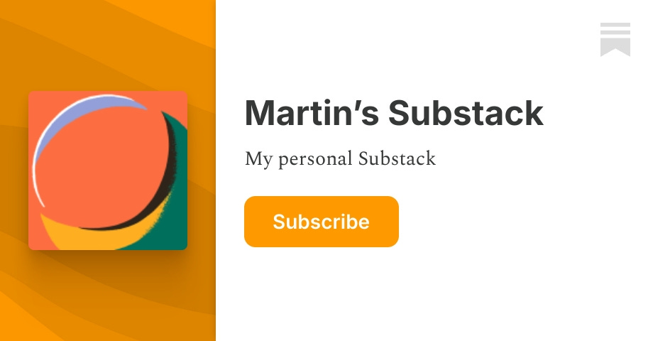 Martin’s Substack | Martin Dufresne | Substack
