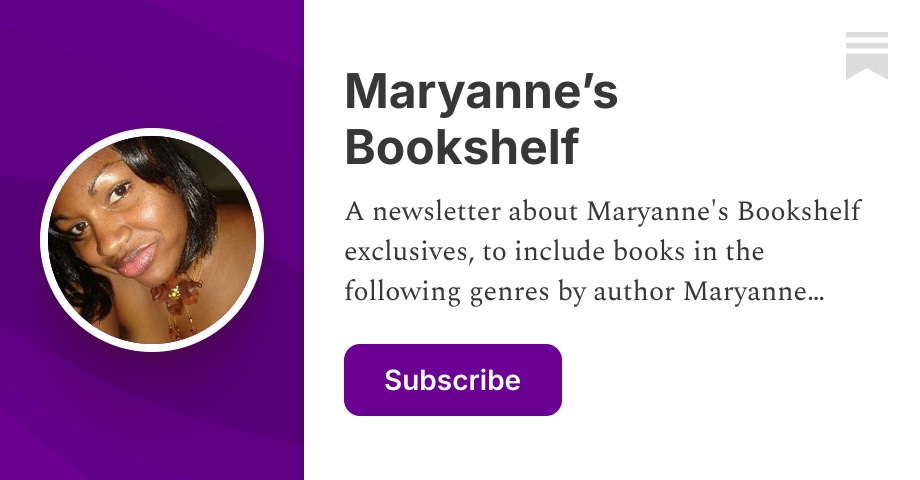 Maryanne’s Bookshelf | Substack
