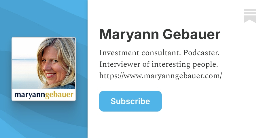 Maryann Gebauer | Substack