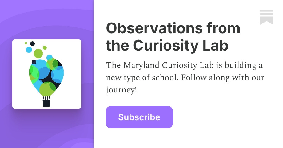 Observations from the Curiosity Lab | Roman Hardgrave | Substack