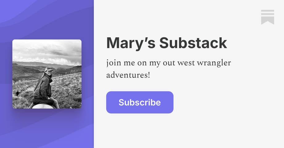 Mary’s Substack | Mary Thames | Substack