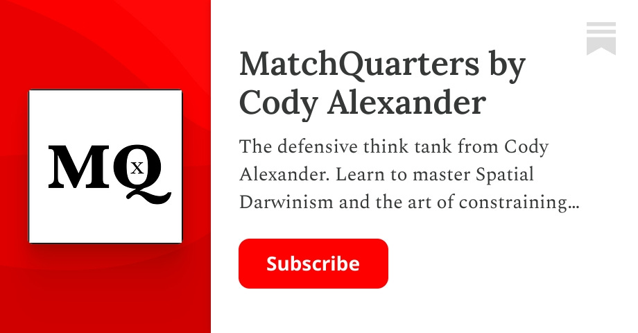 MatchQuarters | Cody Alexander | Substack
