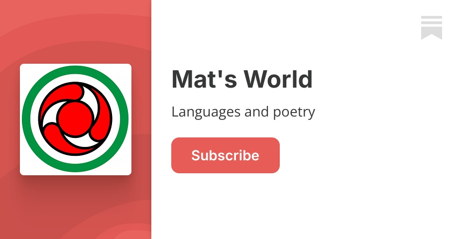 Mat's World | Mathieu Domec | Substack