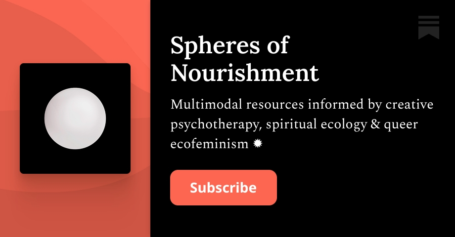 Spheres of Nourishment | Matilda Brown | Substack
