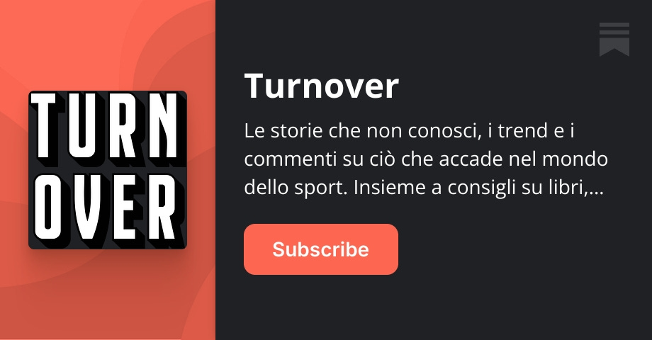 Turnover | Matteo Lignelli | Substack