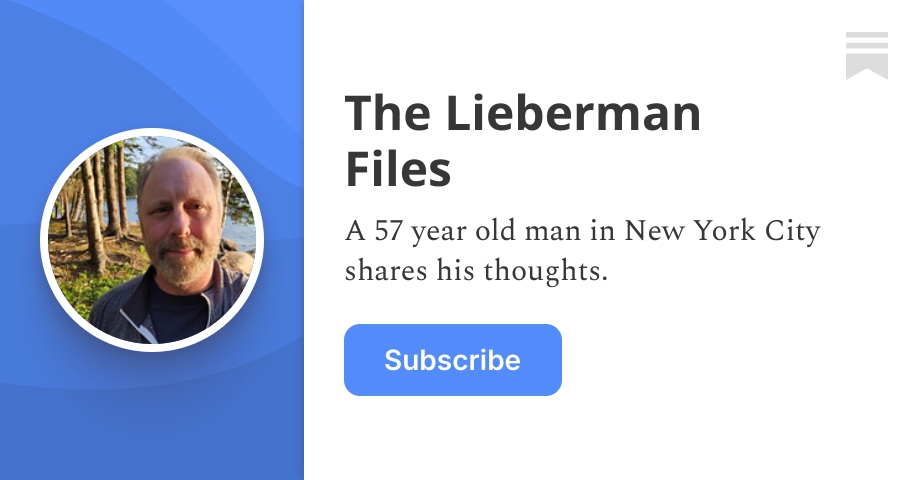 The Lieberman Files | Matt Lieberman | Substack