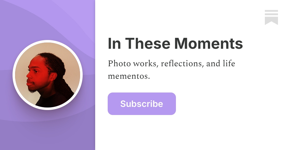 In These Moments | Matt Martian | Substack