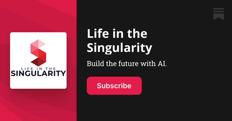Life in the Singularity | Matt McDonagh | Substack