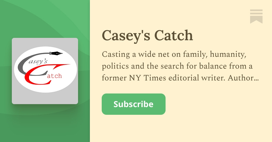 Casey's Catch | Maura Casey | Substack