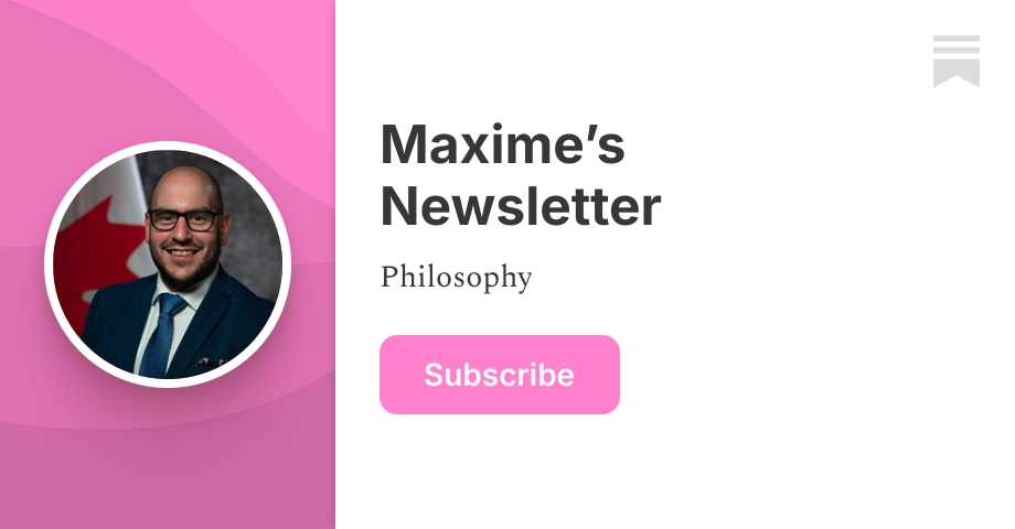 Maxime’s Newsletter | Maxime Hupé | Substack