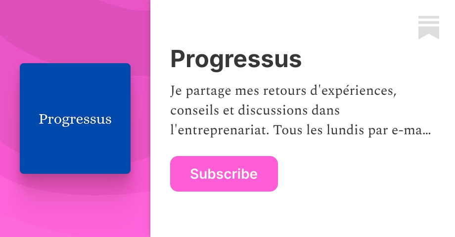 Progressus | Maxime | Substack