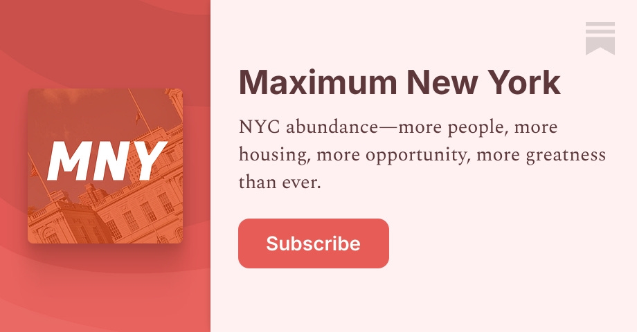 Maximum New York | Daniel Golliher | Substack