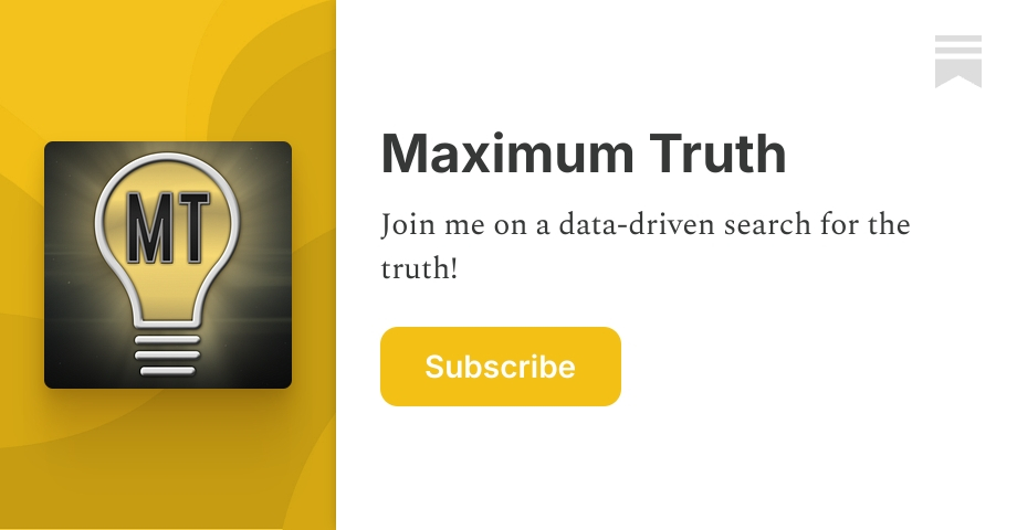 Maximum Truth | Maxim Lott | Substack