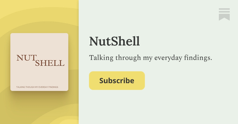 Word of the Day - by Mayur Bhat - NutShell