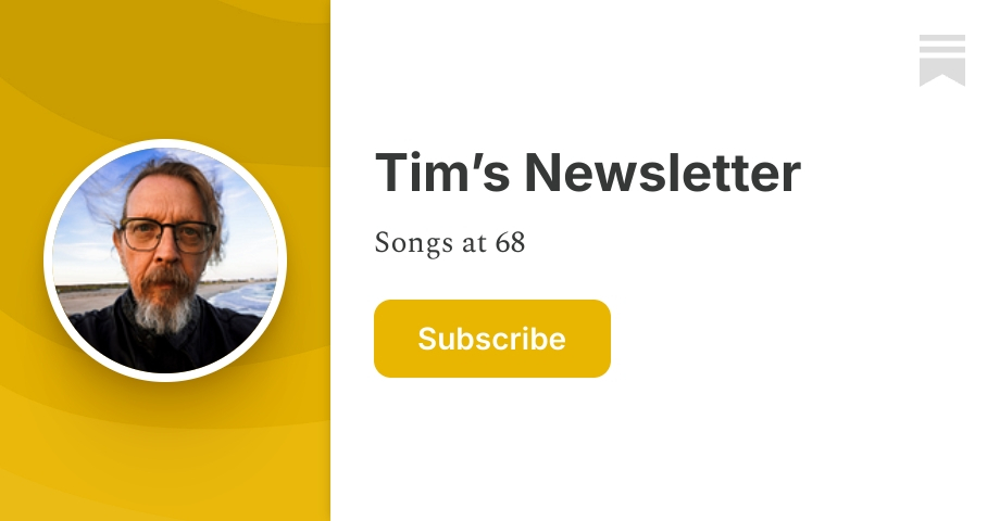 Tim’s Newsletter | Substack