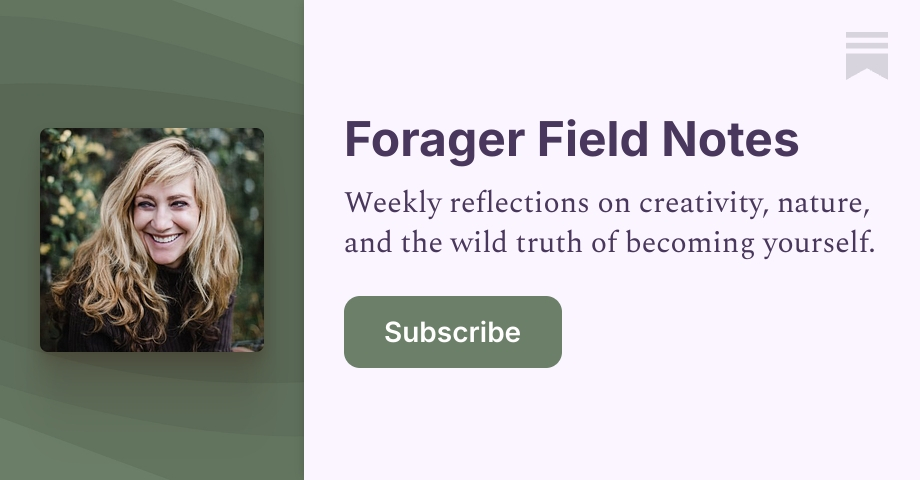 Forager Fridays | Michelle Dowd | Substack