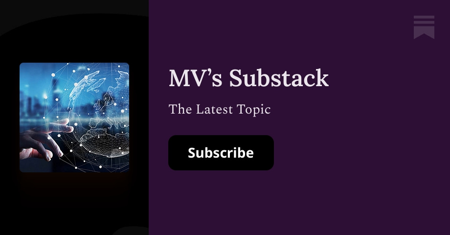 MV’s Substack | MD Vincent | Substack