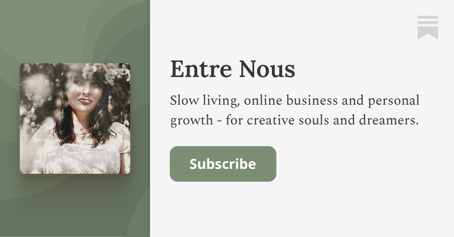 Entre Nous | Sara | Substack