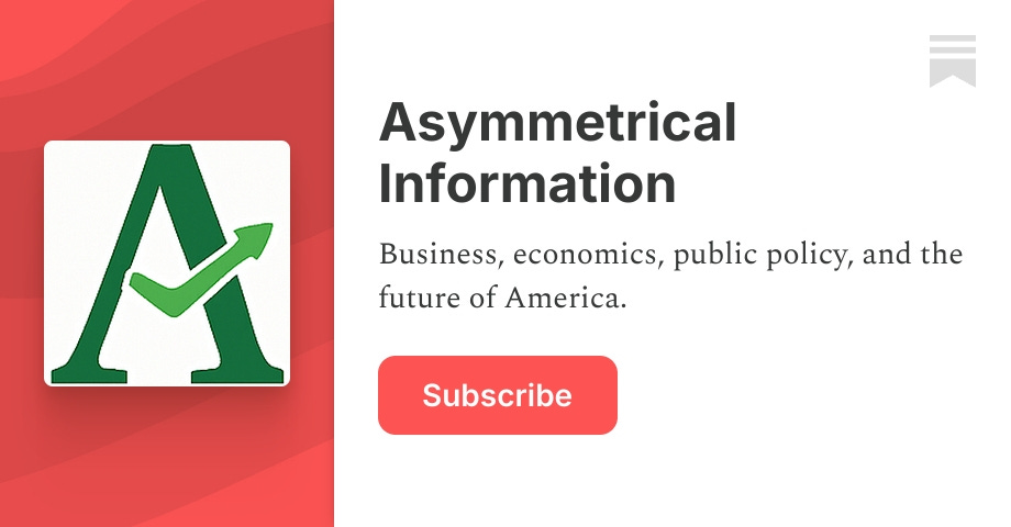 Asymmetrical Information | Megan McArdle | Substack