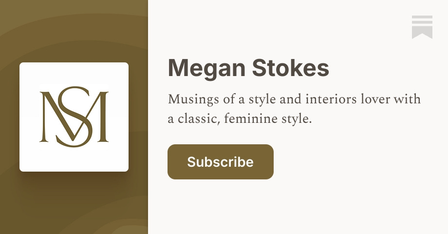 Megan Stokes | Substack