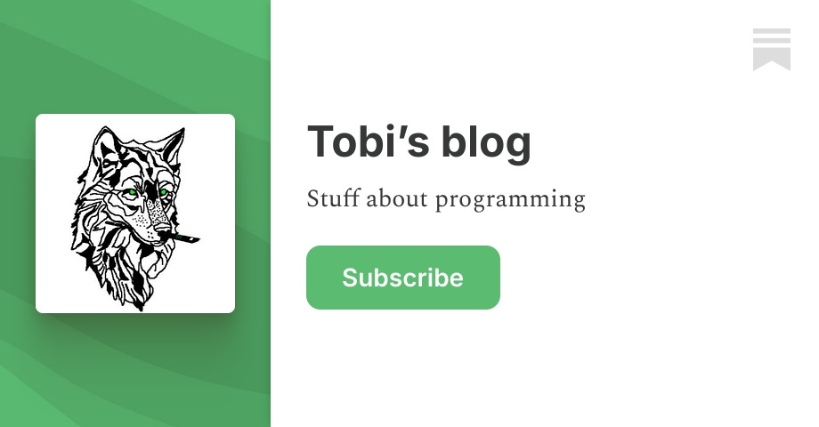 Tobi’s blog | Mega Wolf | Substack